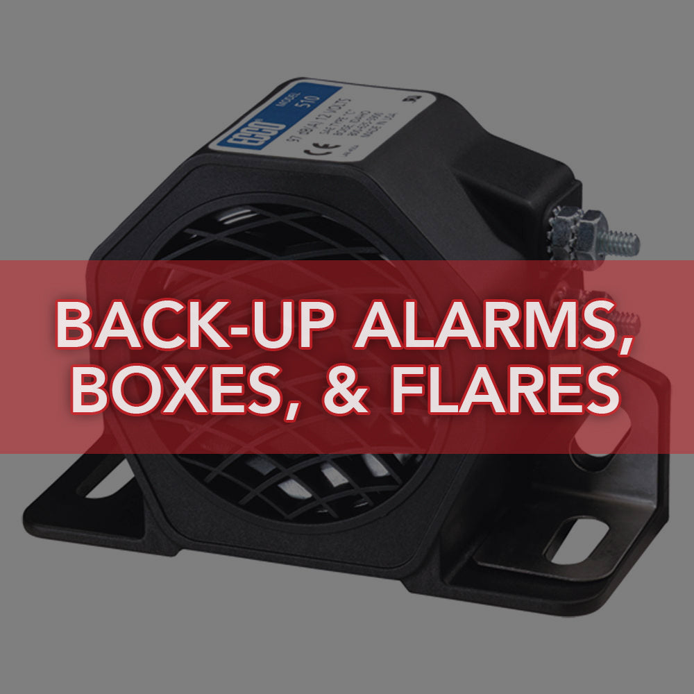 Back-Up Alarms, Boxes, & Flares – Arrow Safety Device