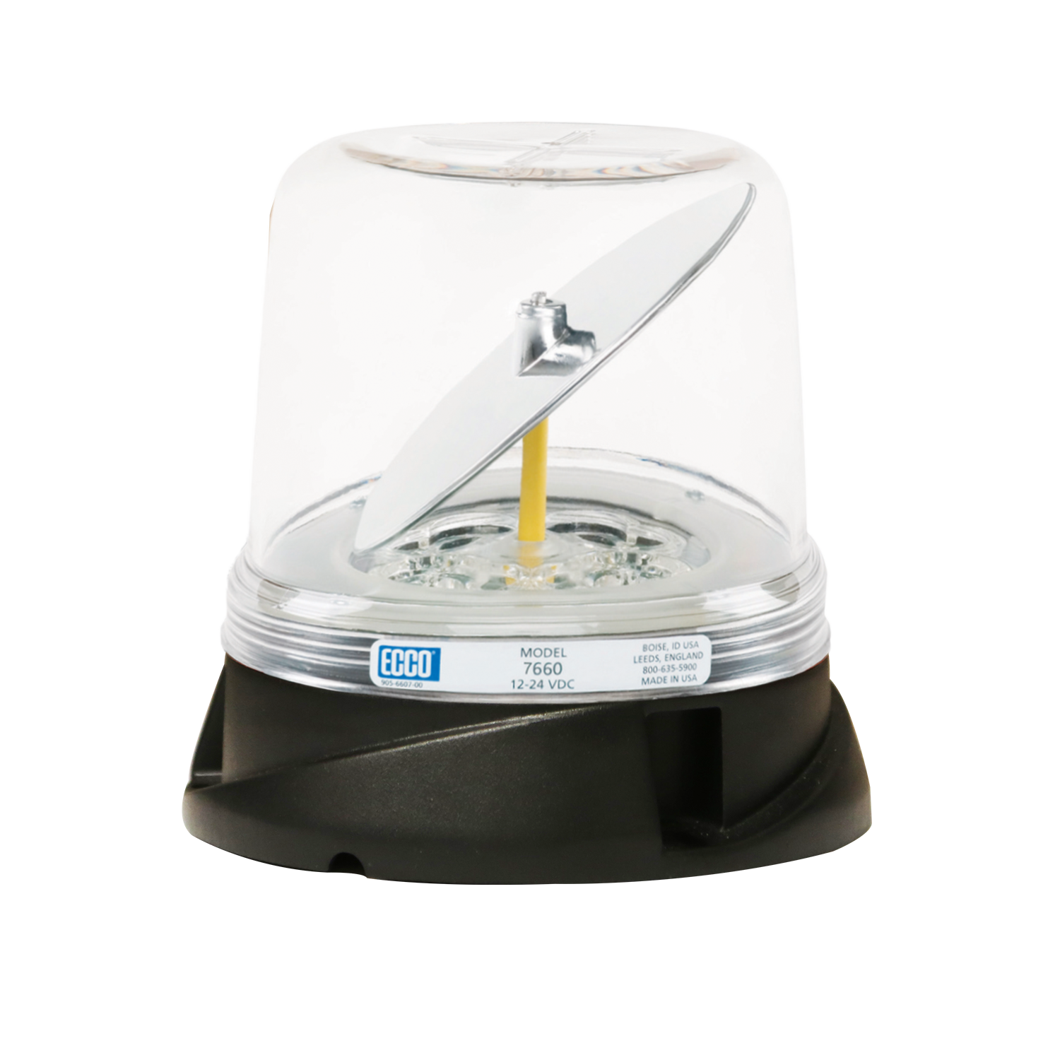 Arrowsafetydevice - Led Rotating Warning Light - 8 Leds - Permanent Or ...