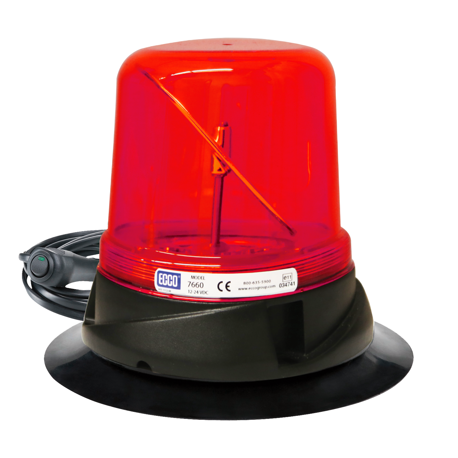 Arrowsafetydevice - Led Rotating Warning Light - 8 Leds - Permanent Or ...